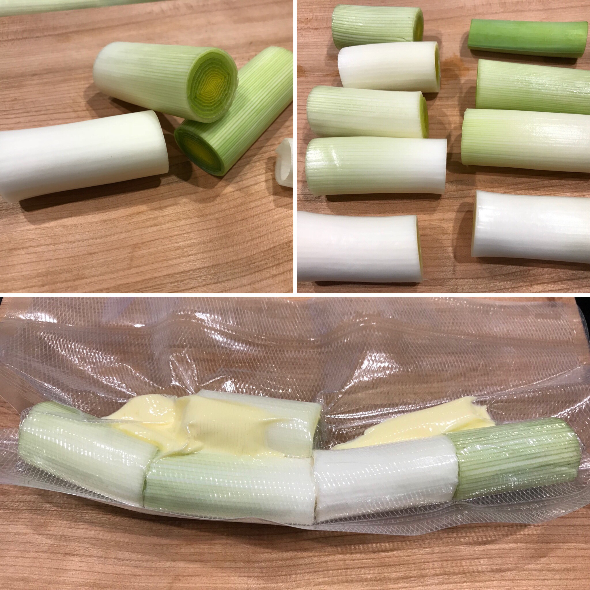 Geflämmter Lauch mit Miso-Butter – GUT-ESSER