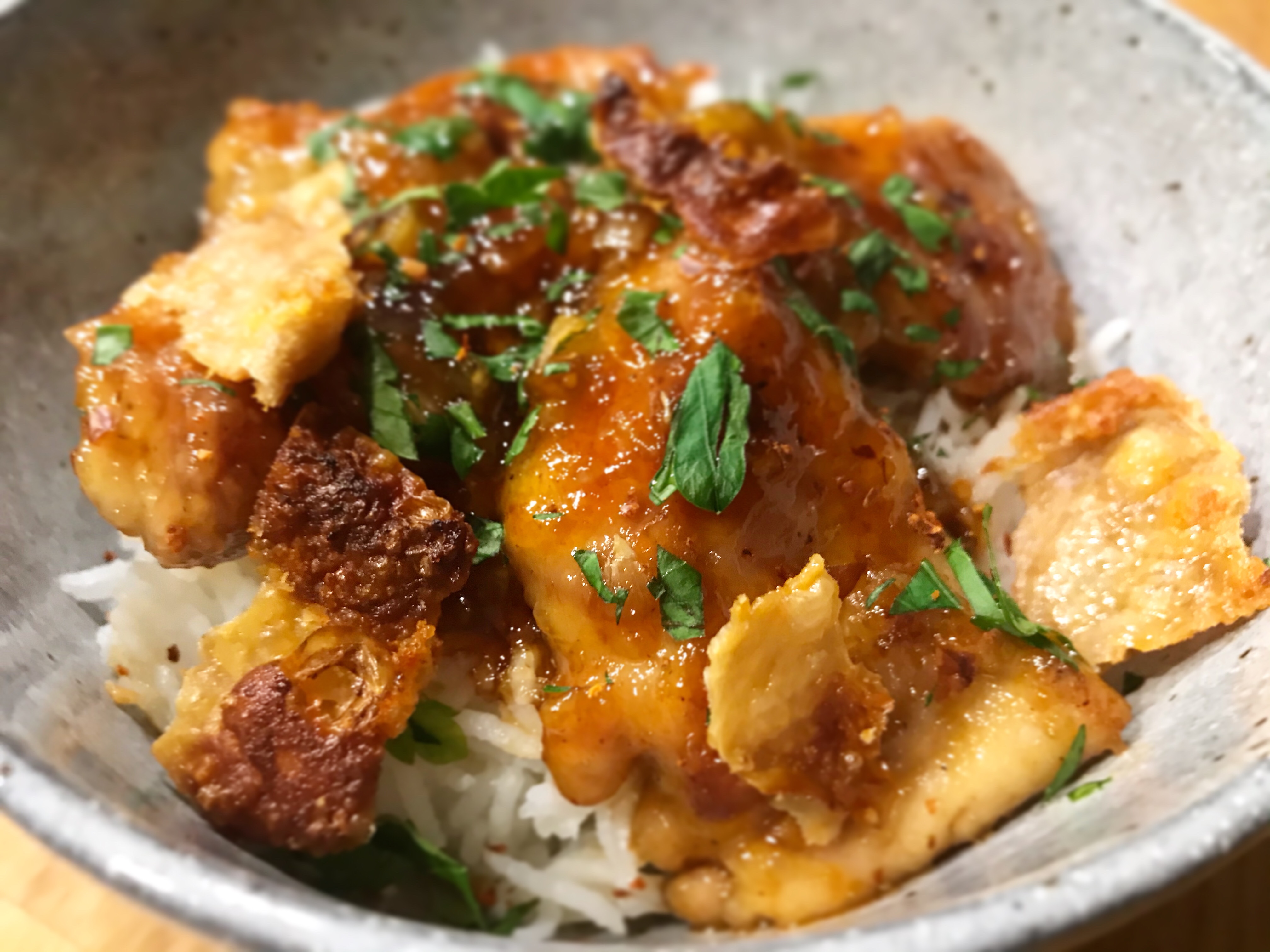 Honig-Knoblauch-Huhn – GUT-ESSER