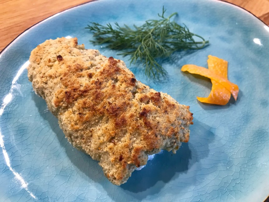 Lumpfisch mit Orangen-Dill-Kruste – GUT-ESSER