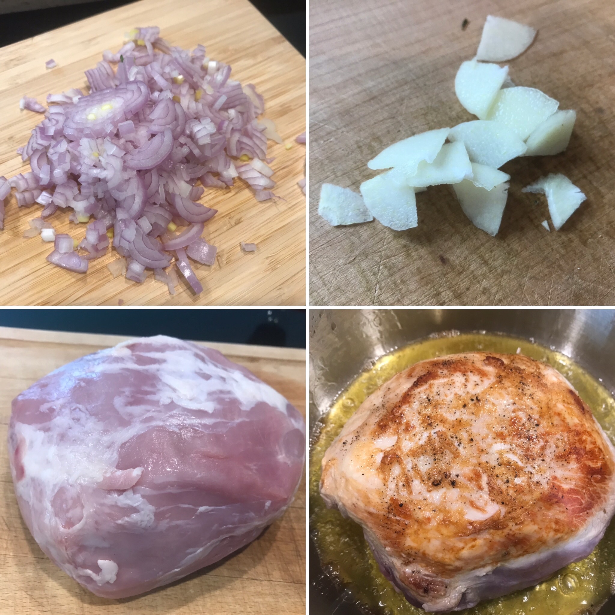 Schweinenuss in Estragon-Senf-Soße – GUT-ESSER